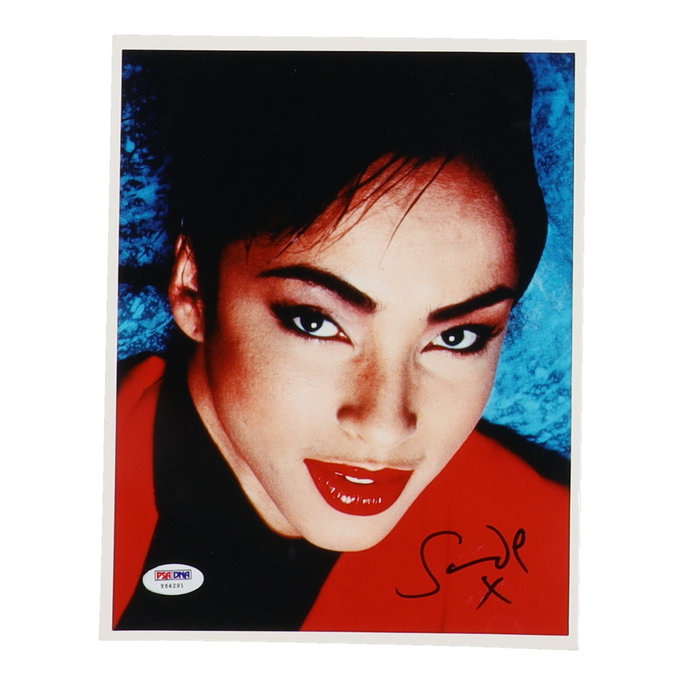 Sade Adu Signed 8x10 Photo (PSA) | Pristine Auction