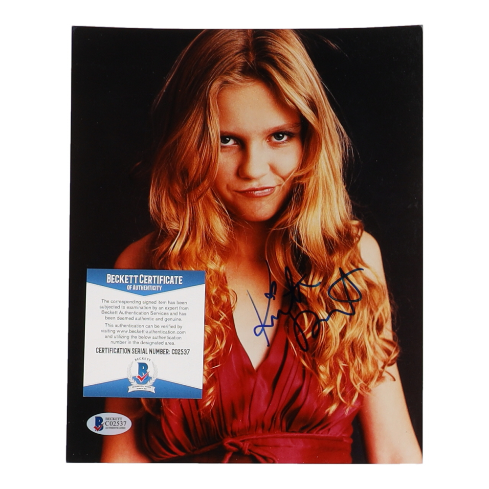 Kirsten Dunst Signed 8x10 Photo (Beckett) | Pristine Auction
