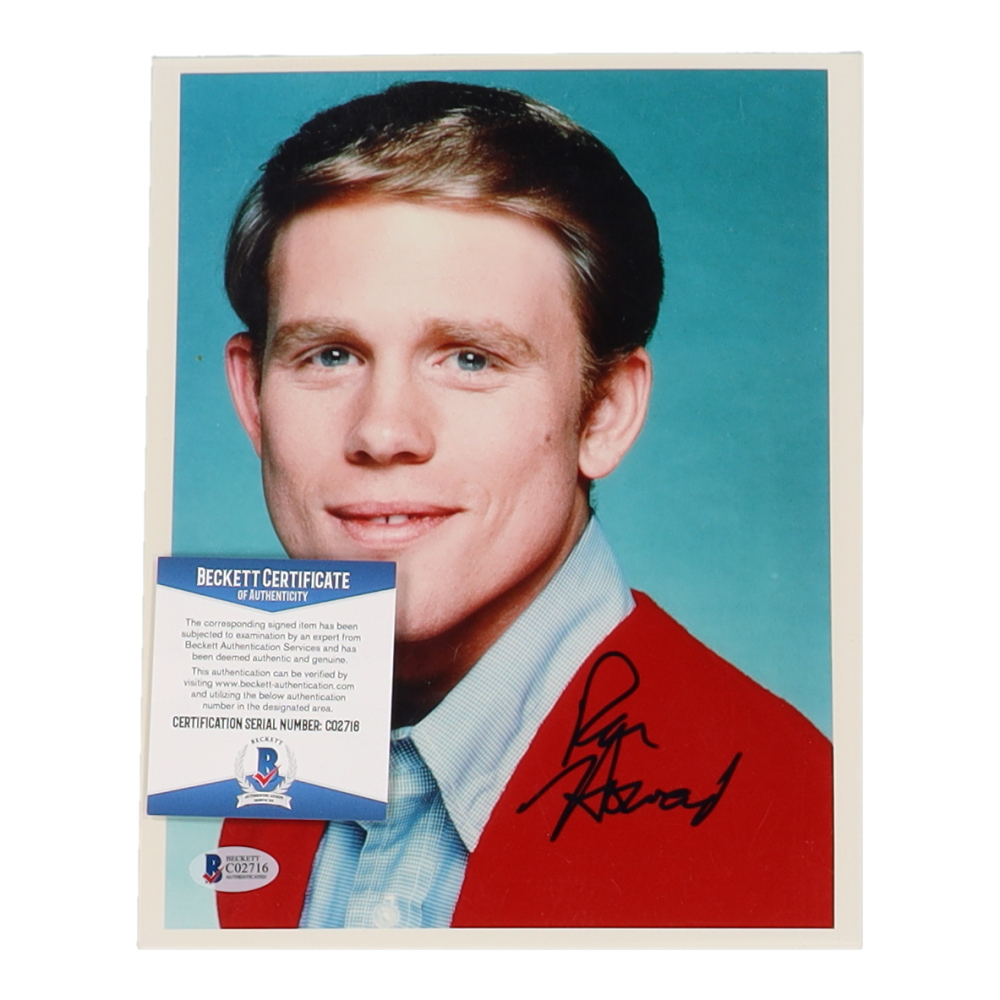 Ron Howard Signed 8x10 Photo (Beckett) | Pristine Auction