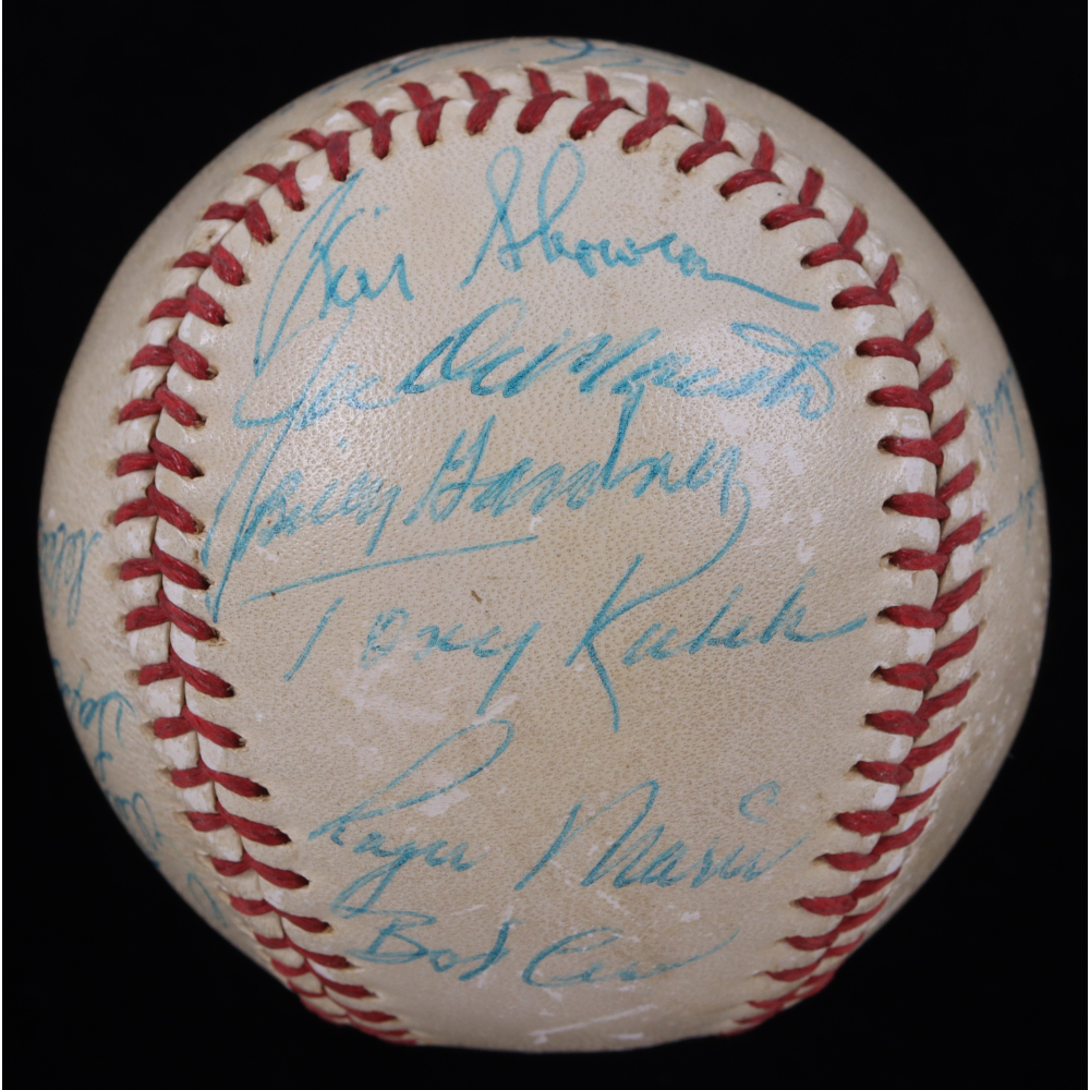 1961 World Series Champion Yankees Baseball Team-Signed By (17) with ...