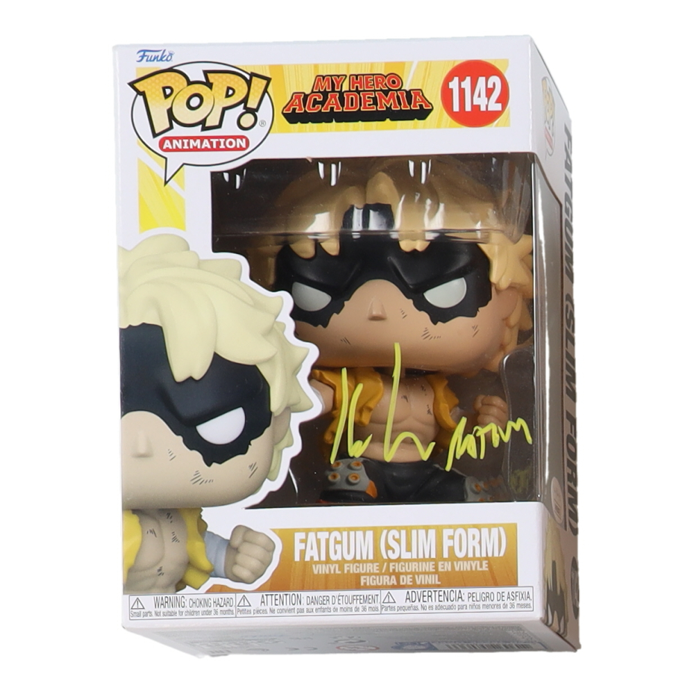 Kyle Hebert Signed "My Hero Academia" Fatgum (Slim Form) Funko Pop ...