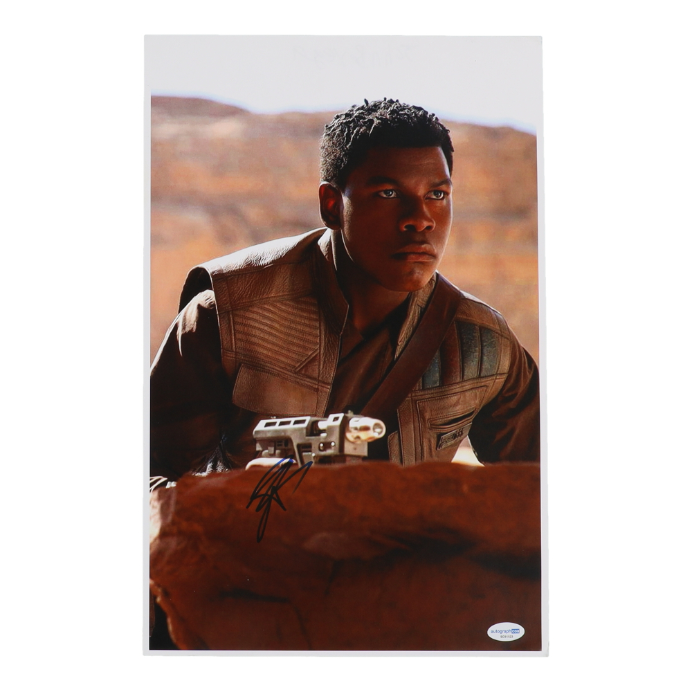 John Boyega Signed "Star Wars: The Rise Of Skywalker" 11x17 Photo (ACOA ...
