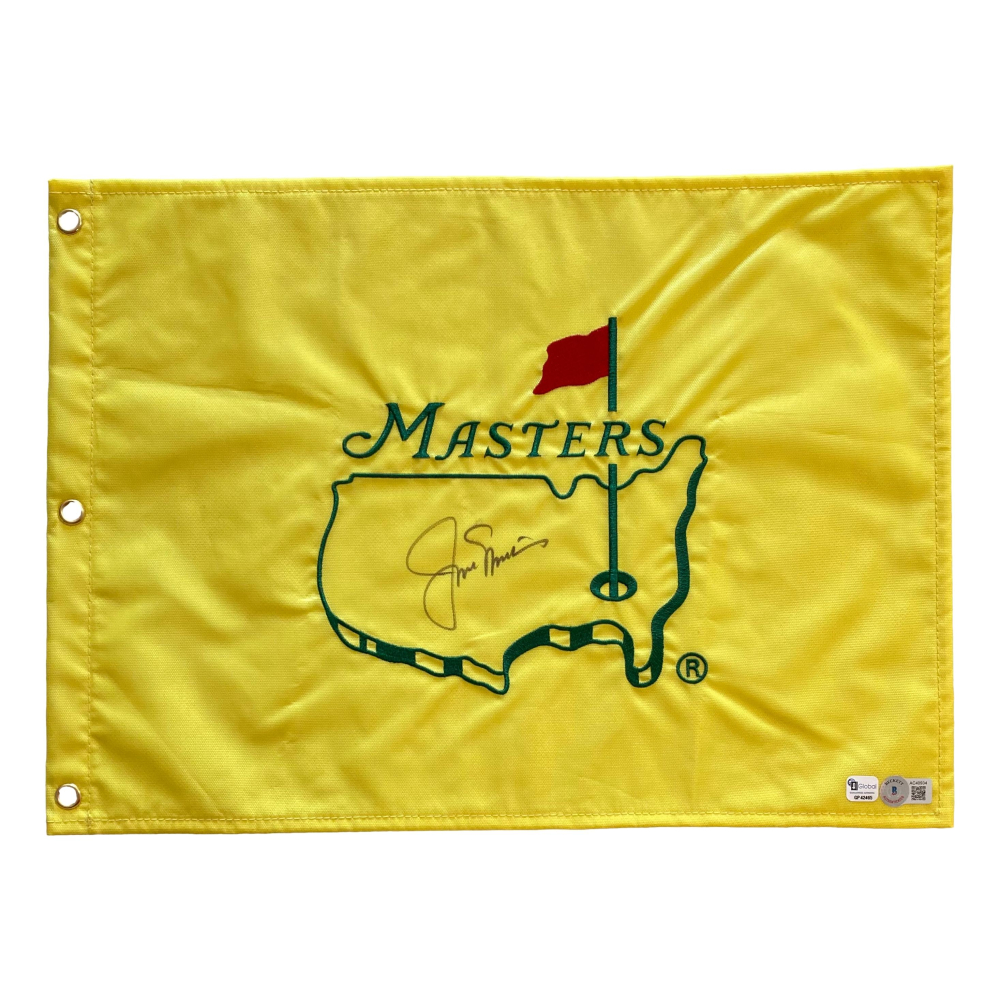 Jack Nicklaus Signed Masters Golf Flag (Beckett) | Pristine Auction