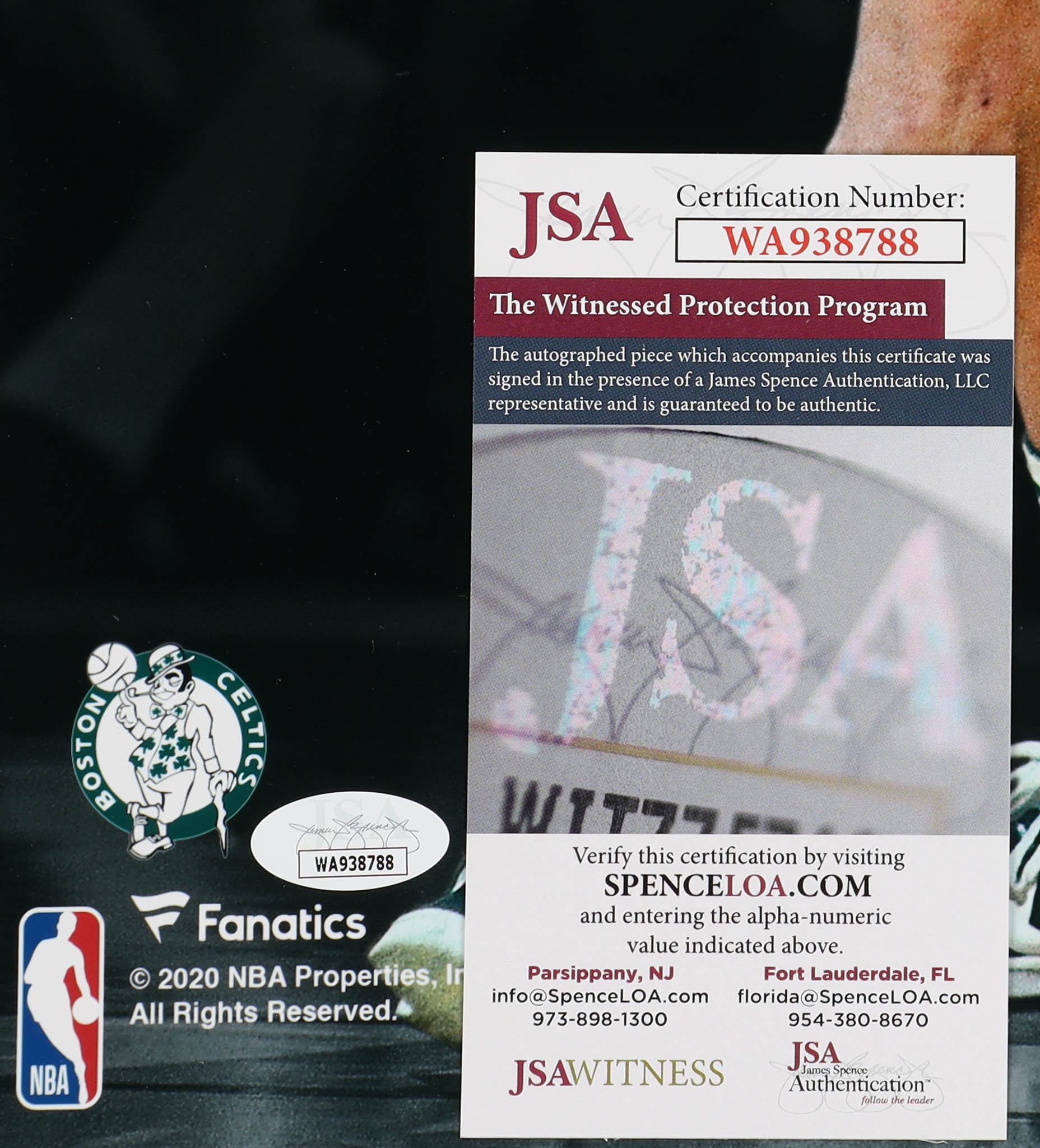 Magic Johnson & Larry Bird Signed 16x20 Photo (Beckett & JSA) | Pristine Auction