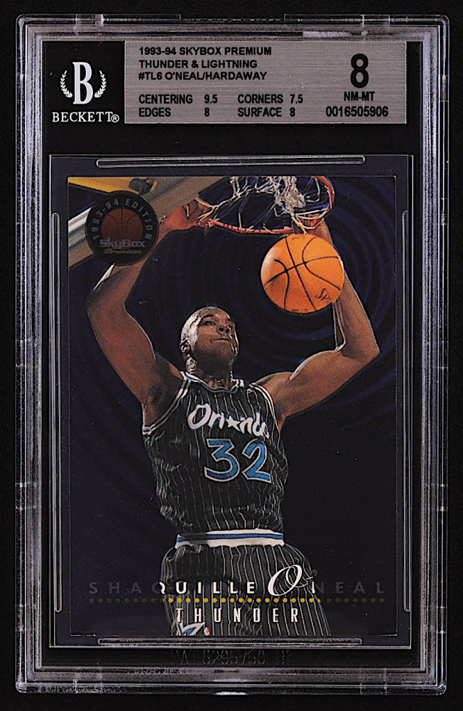Shaquille O'Neal / Anfernee Hardaway 1993-94 SkyBox Premium Thunder and ...