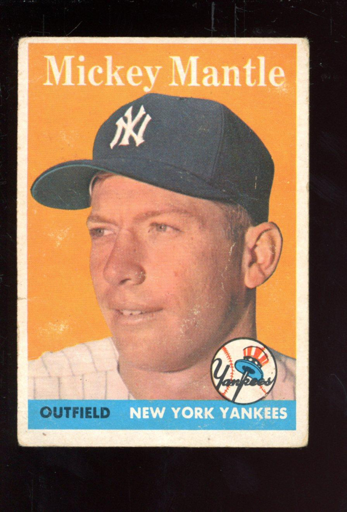 Mickey Mantle 1958 Topps #150 | Pristine Auction