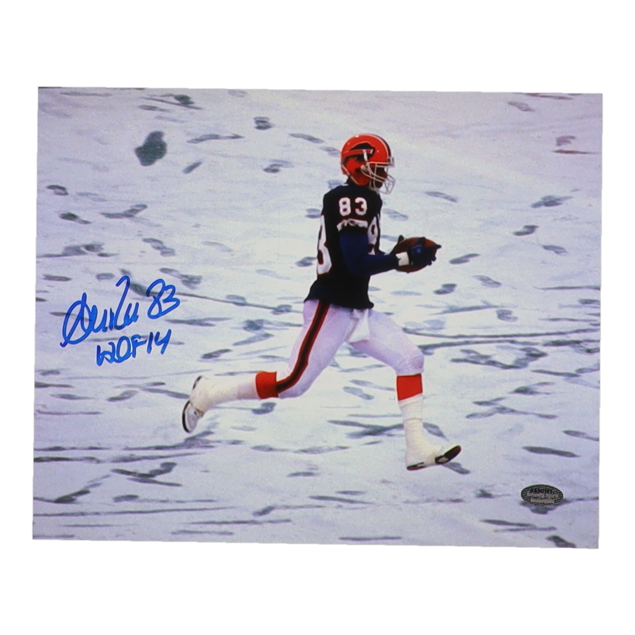 Andre Reed Signed Bills 8x10 Photo Inscribed "HOF 14" (Schwartz ...