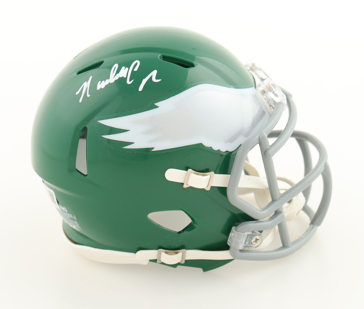 Randall Cunningham Signed Eagles Throwback Speed Mini Helmet (Beckett) | Pristine Auction