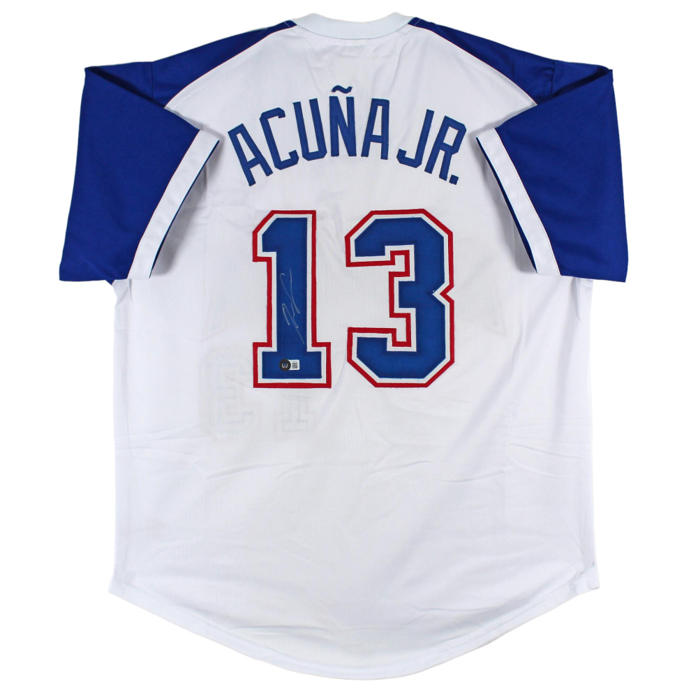 Ronald Acuna Jr. Signed Jersey (Beckett) | Pristine Auction