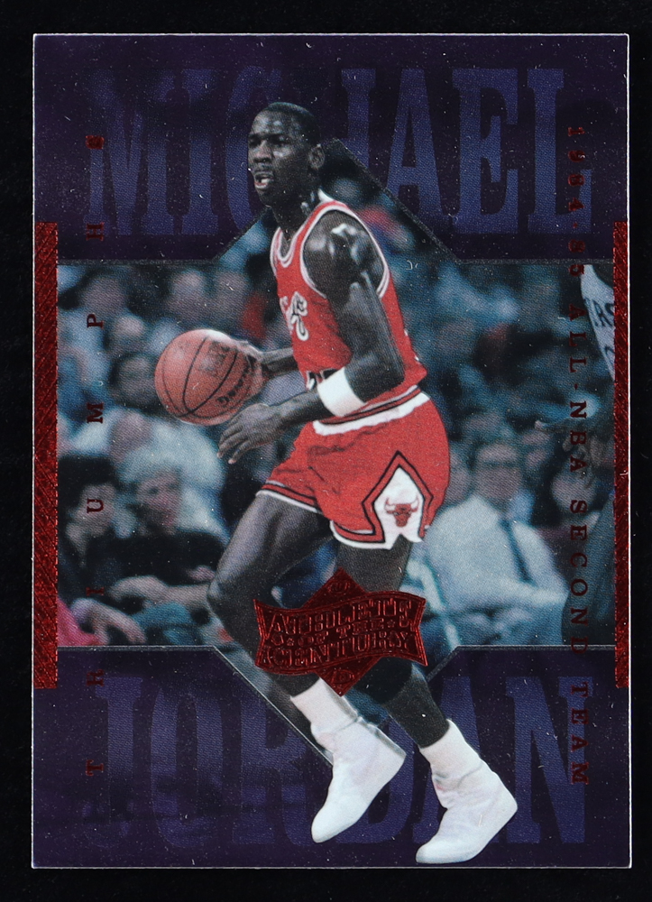 Michael Jordan 1999 Upper Deck Michael Jordan Athlete of the Century ...