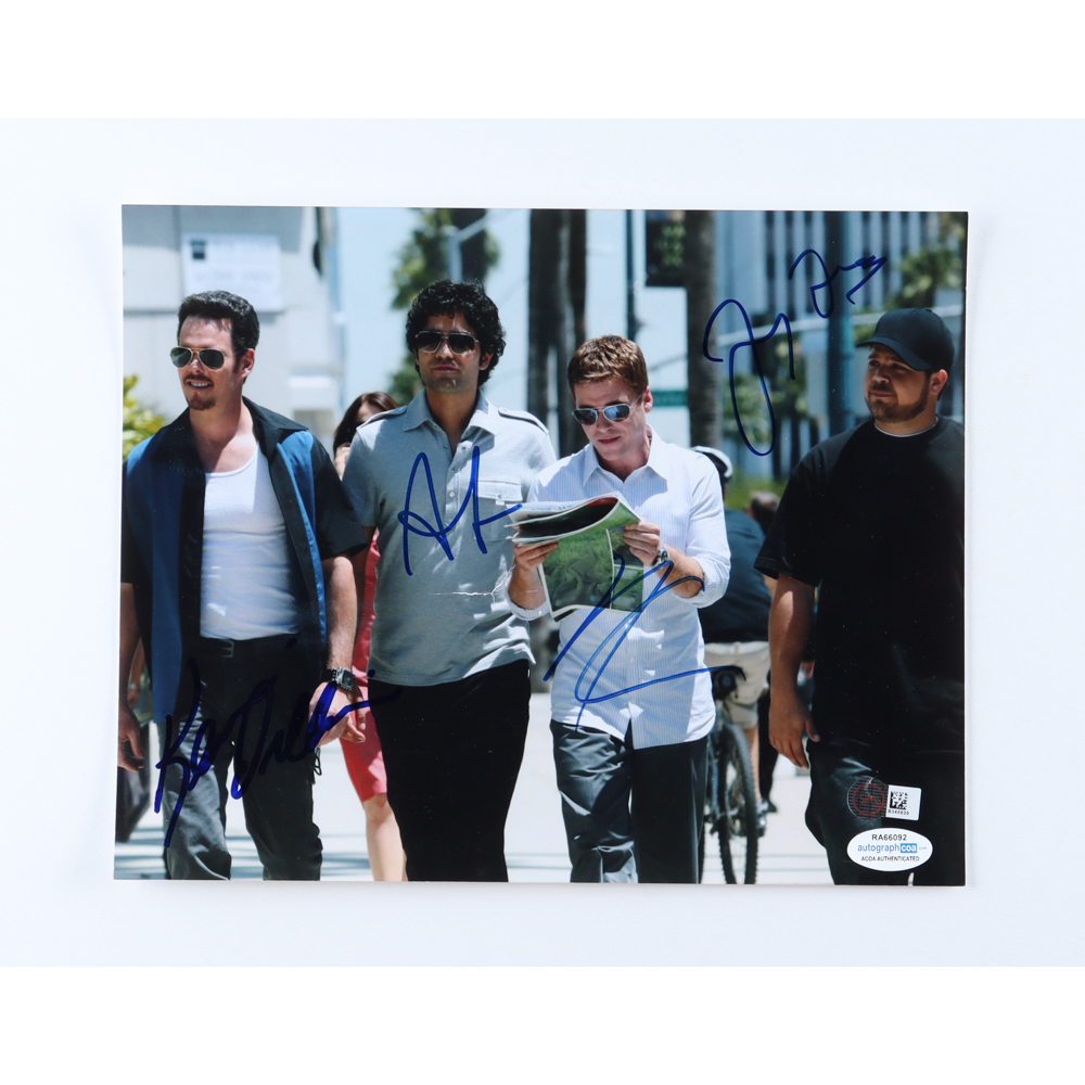 "Entourage" 8x10 Photo Cast-Signed by Kevin Dillon, Adrian Grenier, Kevin Connolly & Jerry ...