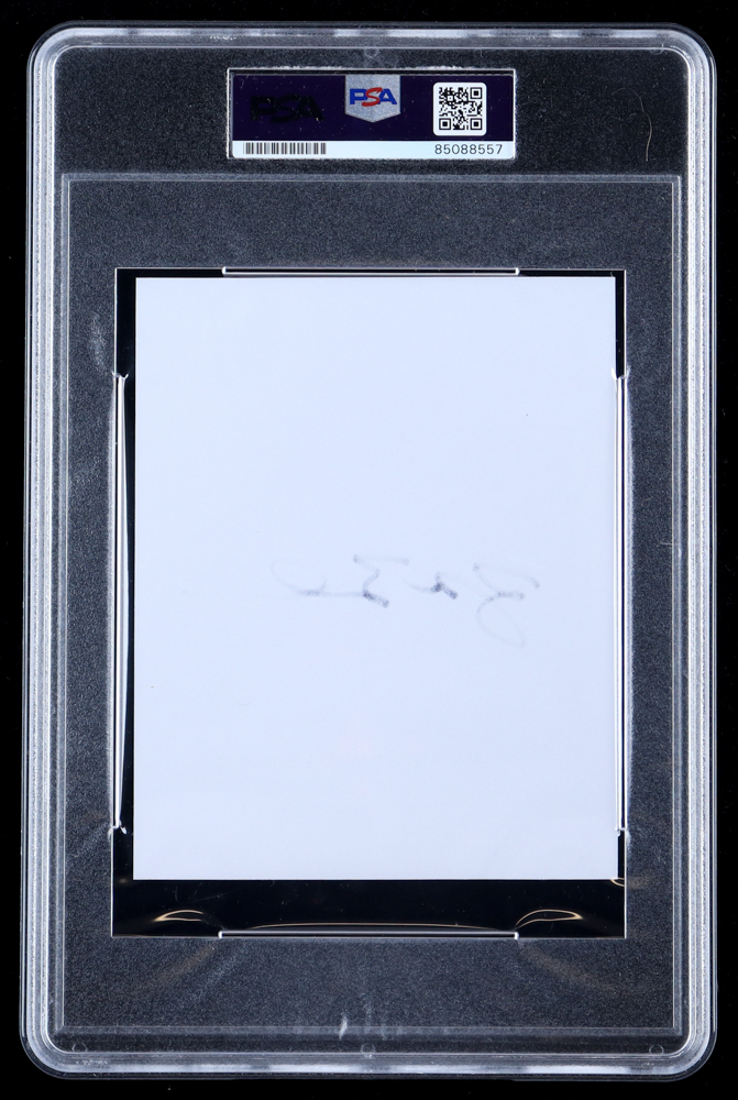 George W. Bush Signed 5x8 Print (PSA) | Pristine Auction