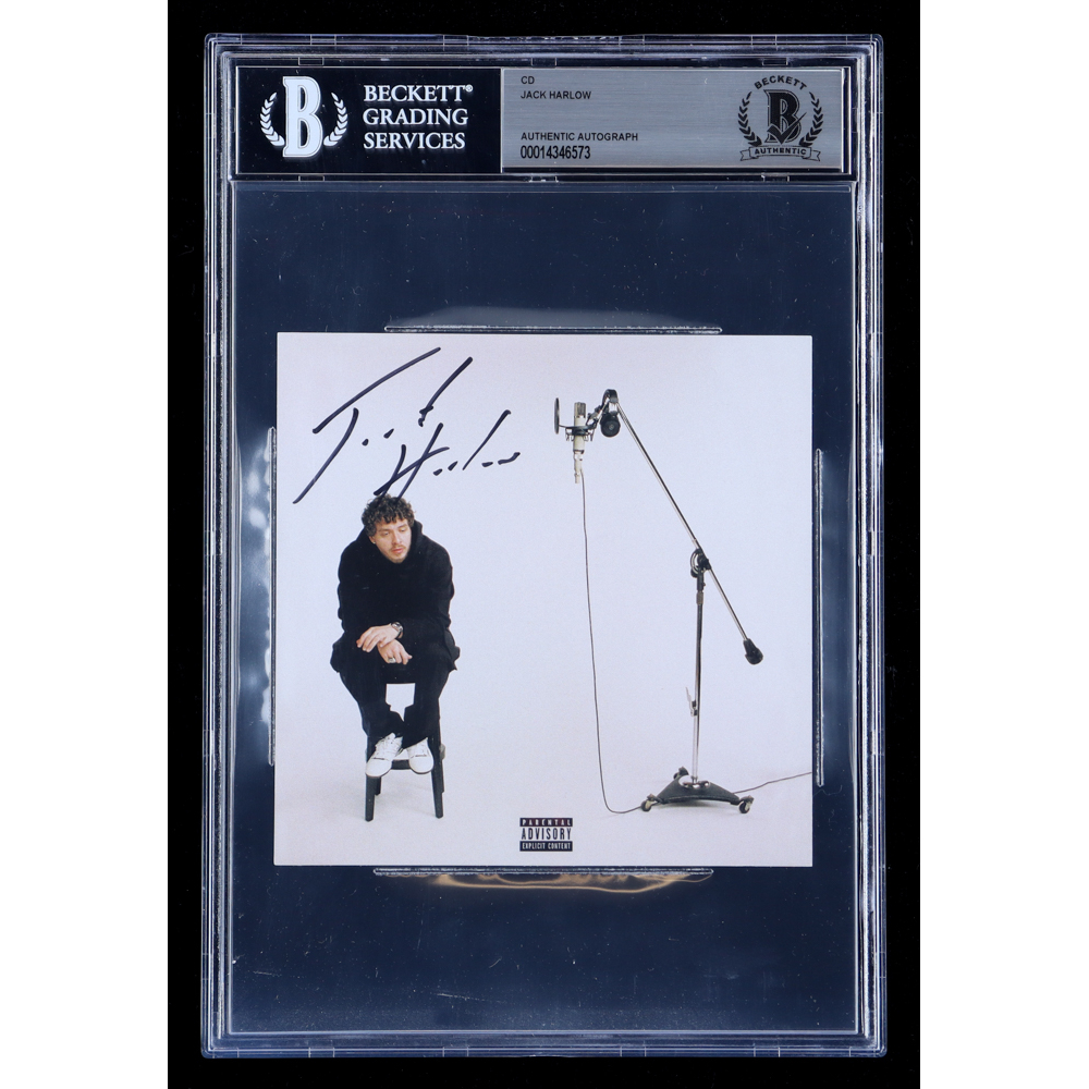 Jack Harlow Signed CD Album Cover (BGS) | Pristine Auction