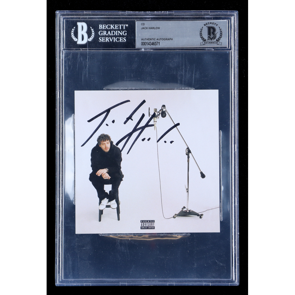 Jack Harlow Signed CD Album Cover (BGS) | Pristine Auction