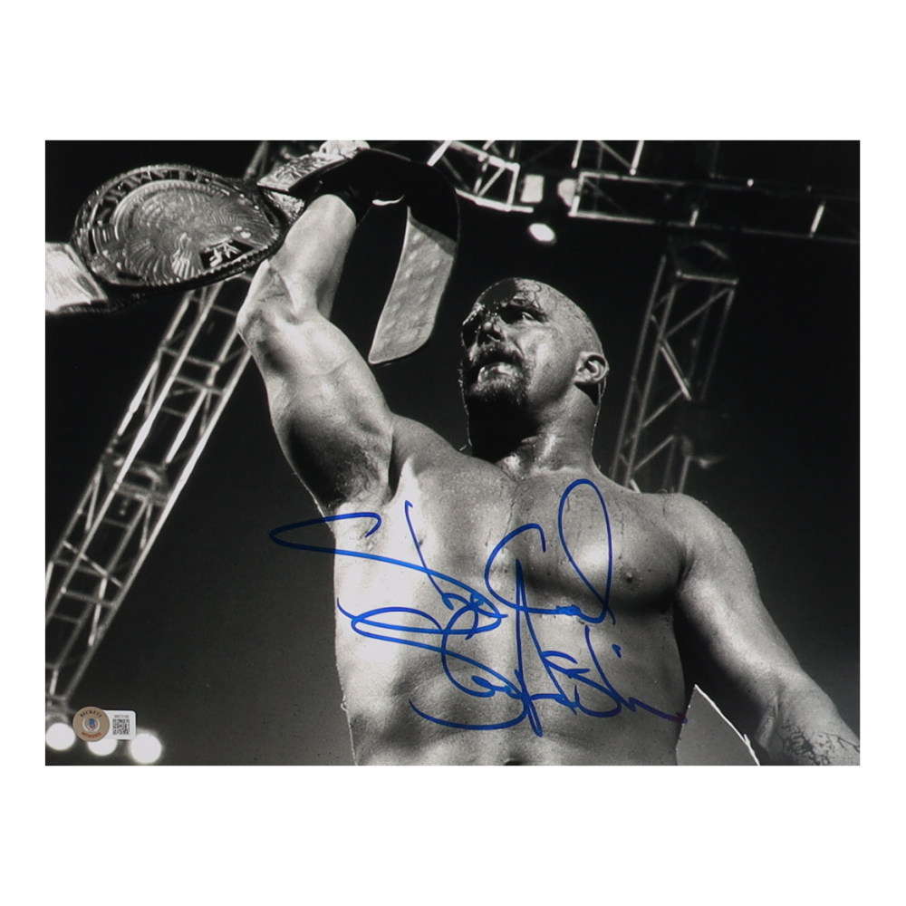 "Stone Cold" Steve Austin Signed 11x14 Photo (Beckett) | Pristine Auction
