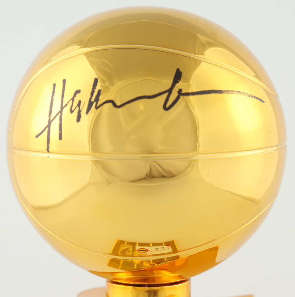 Hakeem Olajuwan Signed Rockets 1994-1995 NBA Champions 12" Replica ...