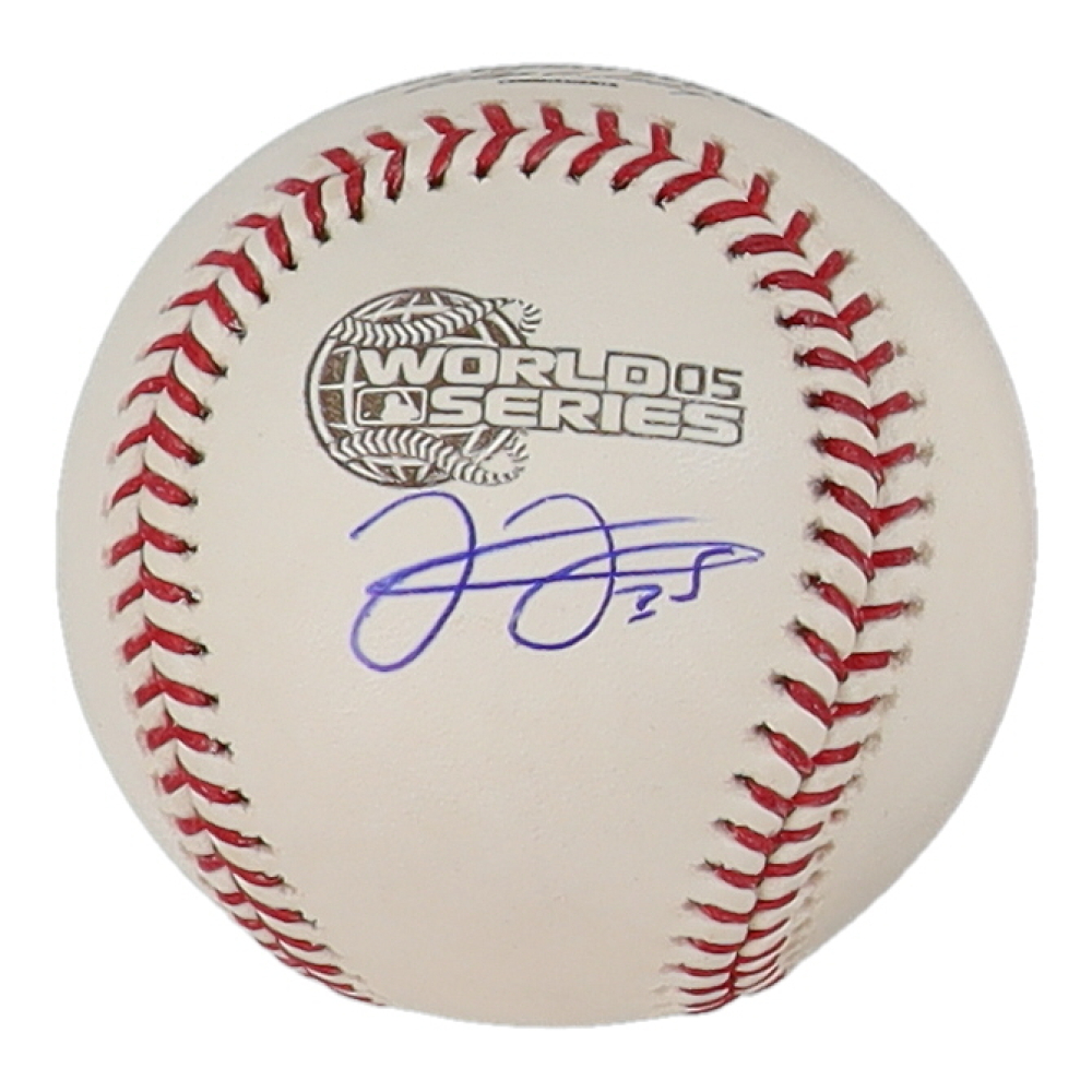Frank Thomas Signed 2005 World Series Logo Baseball (Schwartz ...