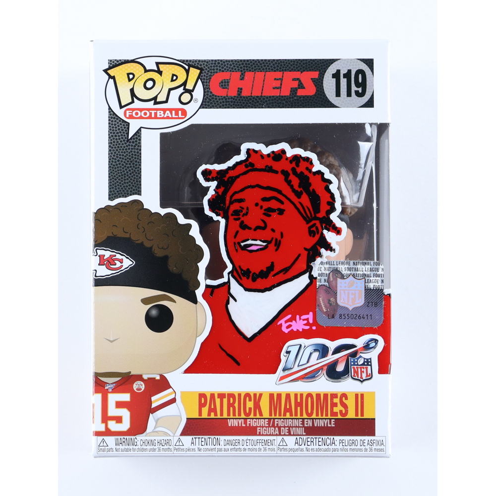 Tone Rodriguez Signed Chiefs #119 Patrick Mahomes III Funko Pop! Vinyl ...