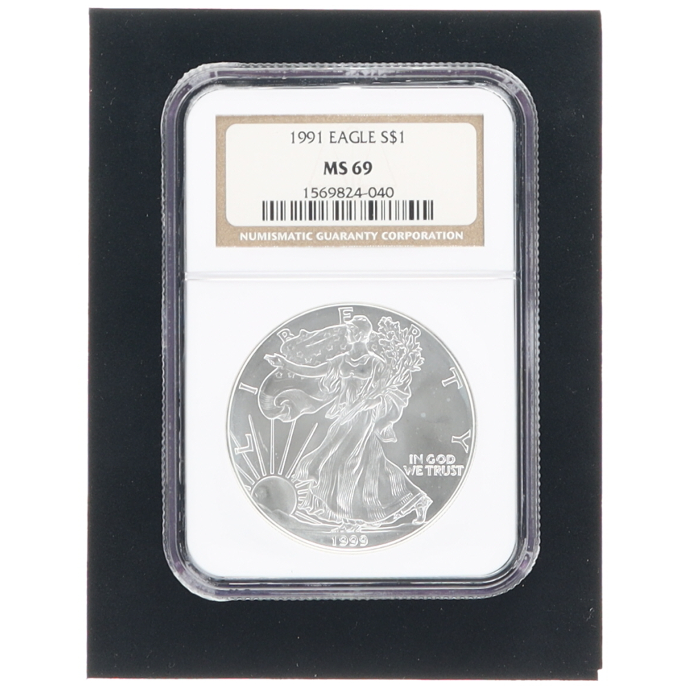 1991 American Silver Eagle (NGC MS69) | Pristine Auction