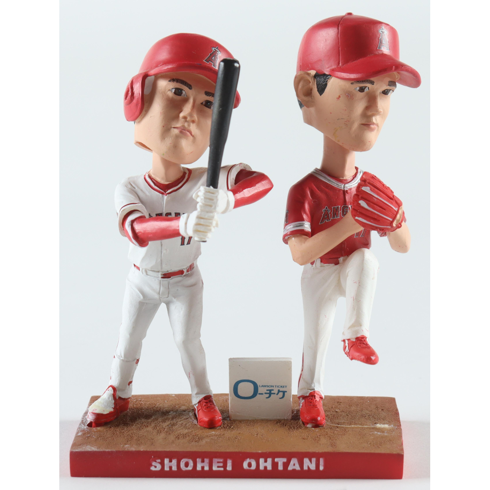 Shohei Ohtani Angels Double Bobblehead Figure | Pristine Auction