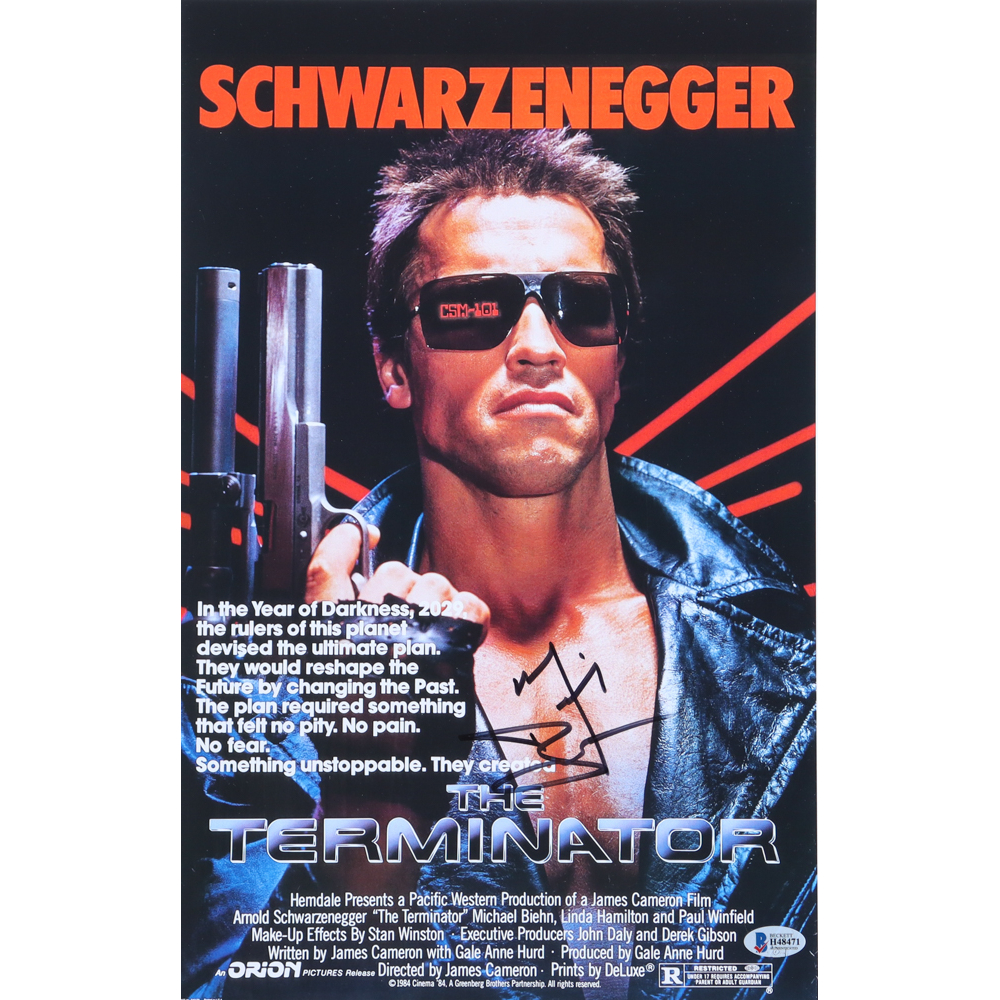 Michael Biehn Signed "The Terminator" 11x17 Photo (Beckett) | Pristine ...