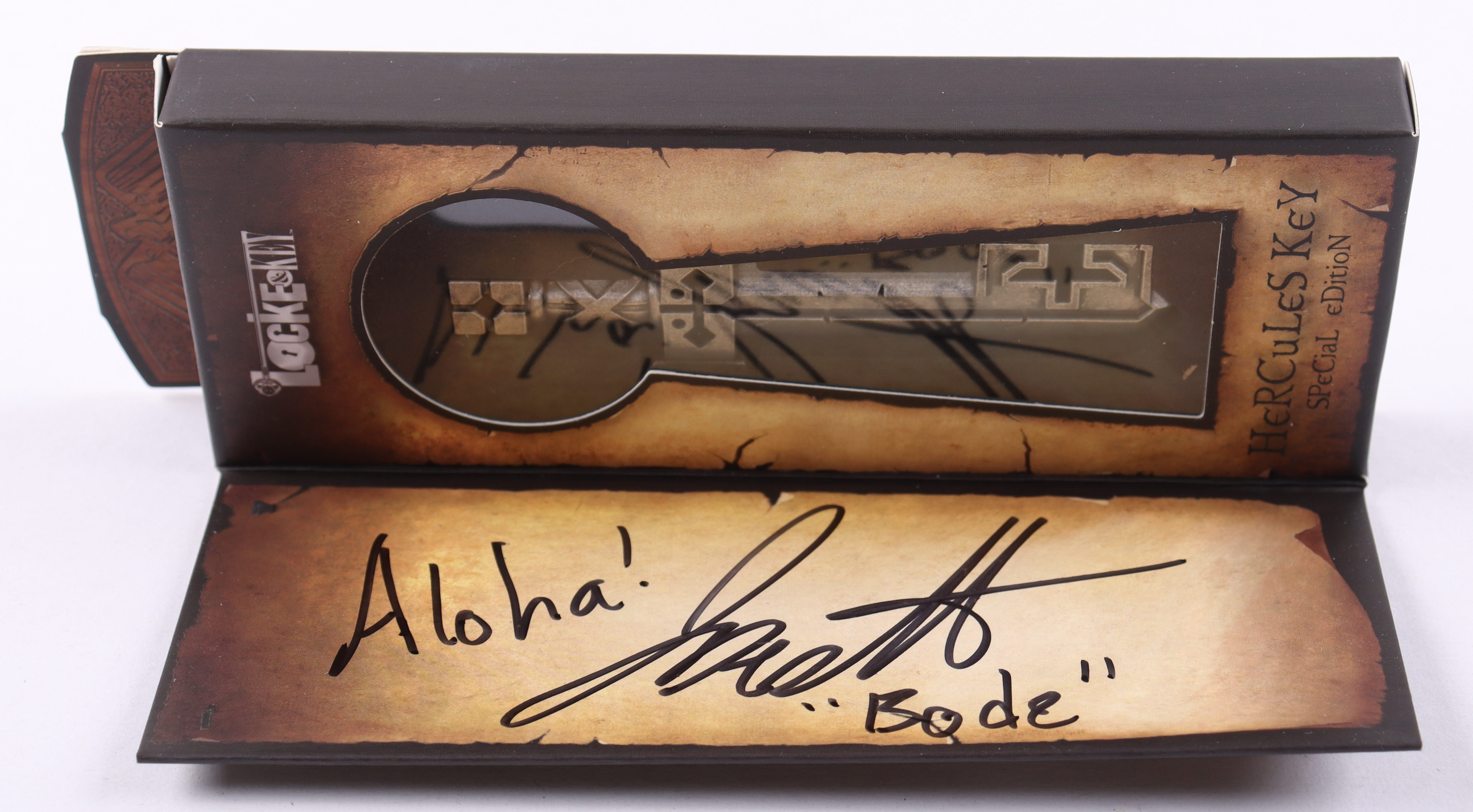 Jackson Robert Scott Signed "Locke & Key" Small World Key Special ...