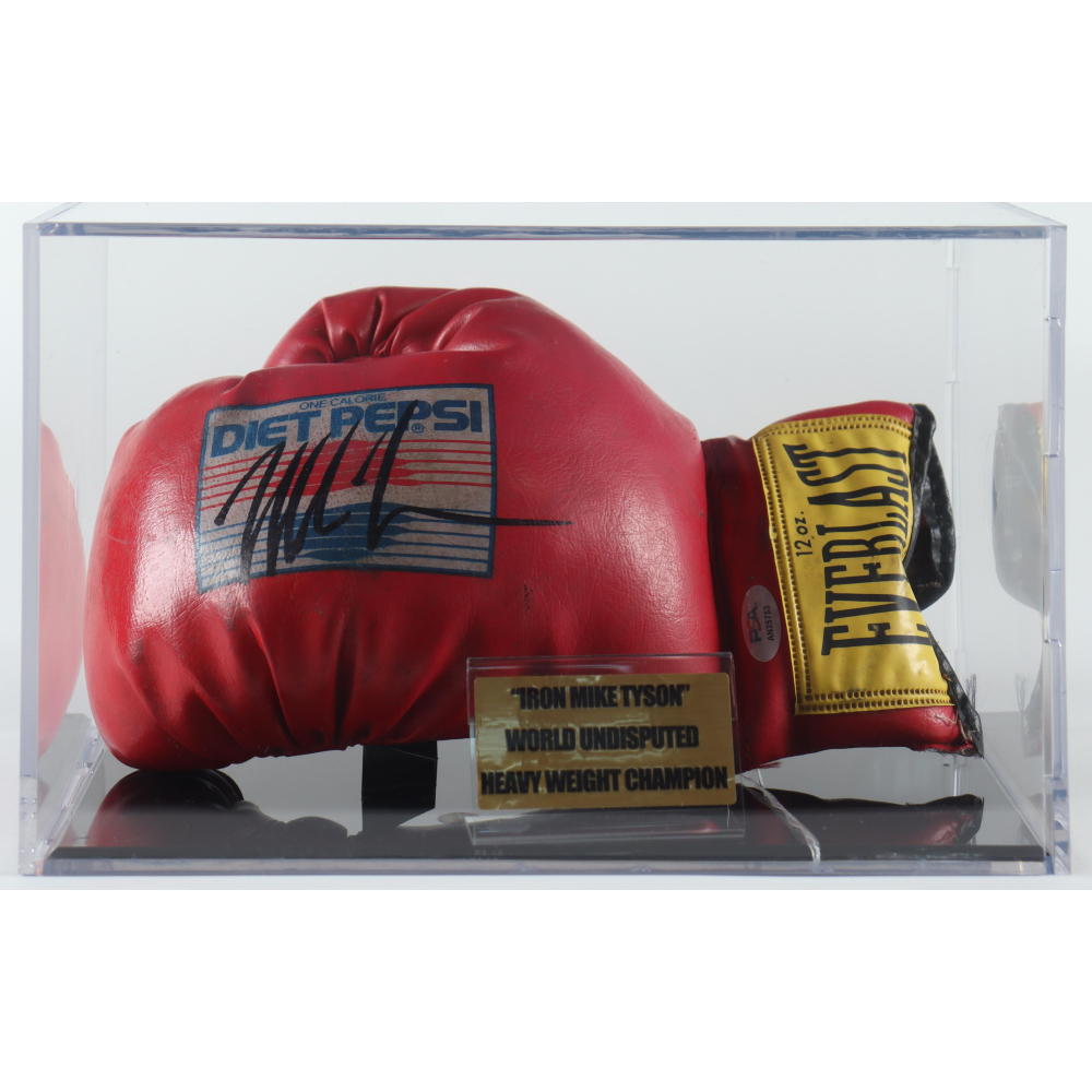 Mike Tyson Signed Vintage Everlast 'Diet Pepsi' Fight Sponsor Boxing ...