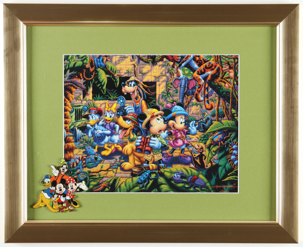 Eric Dowdle "Mickey Mouse" Custom Framed Print Display With Mickey ...