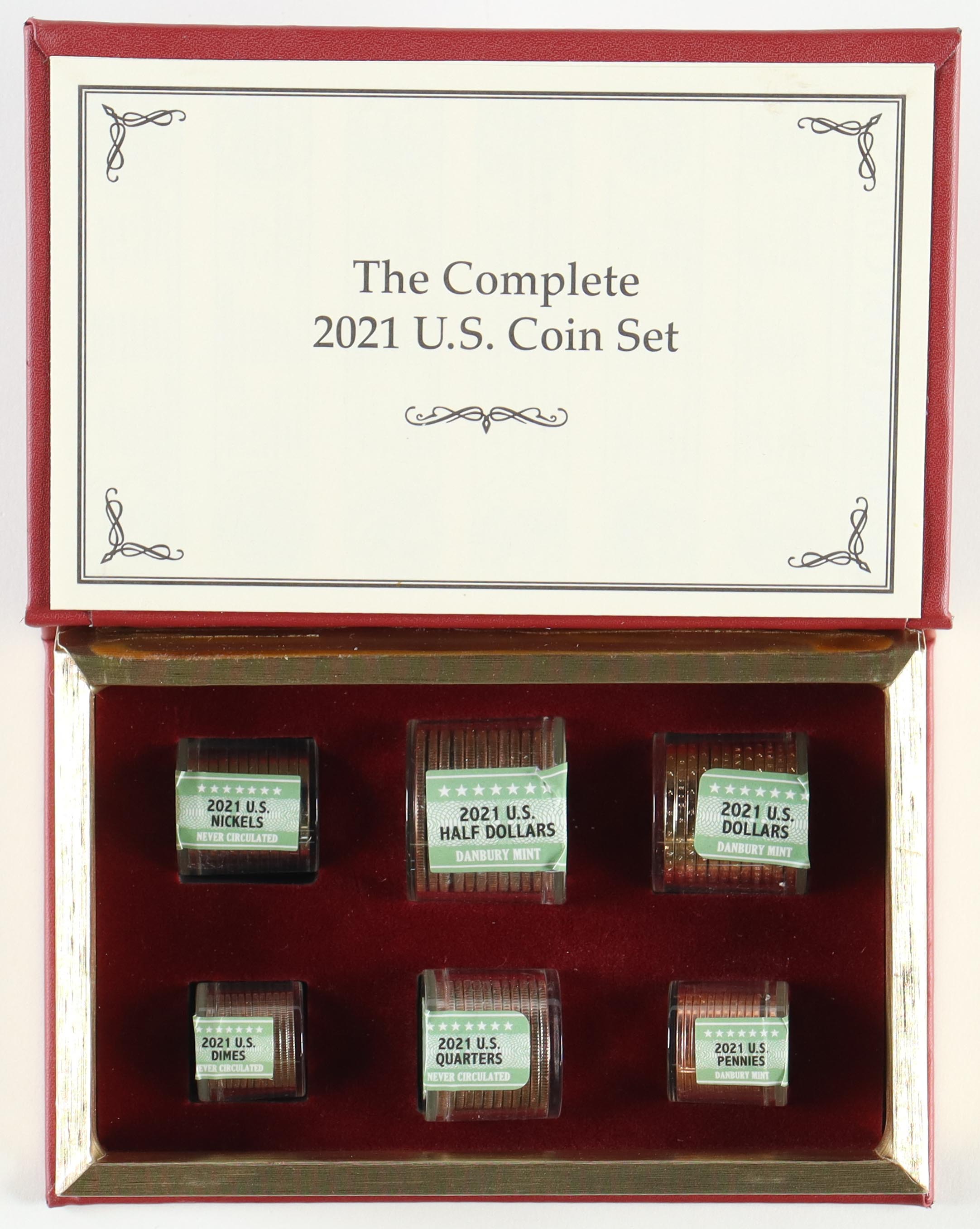 2021 Complete US Sealed Coins Set in Presentation Box | Pristine Auction
