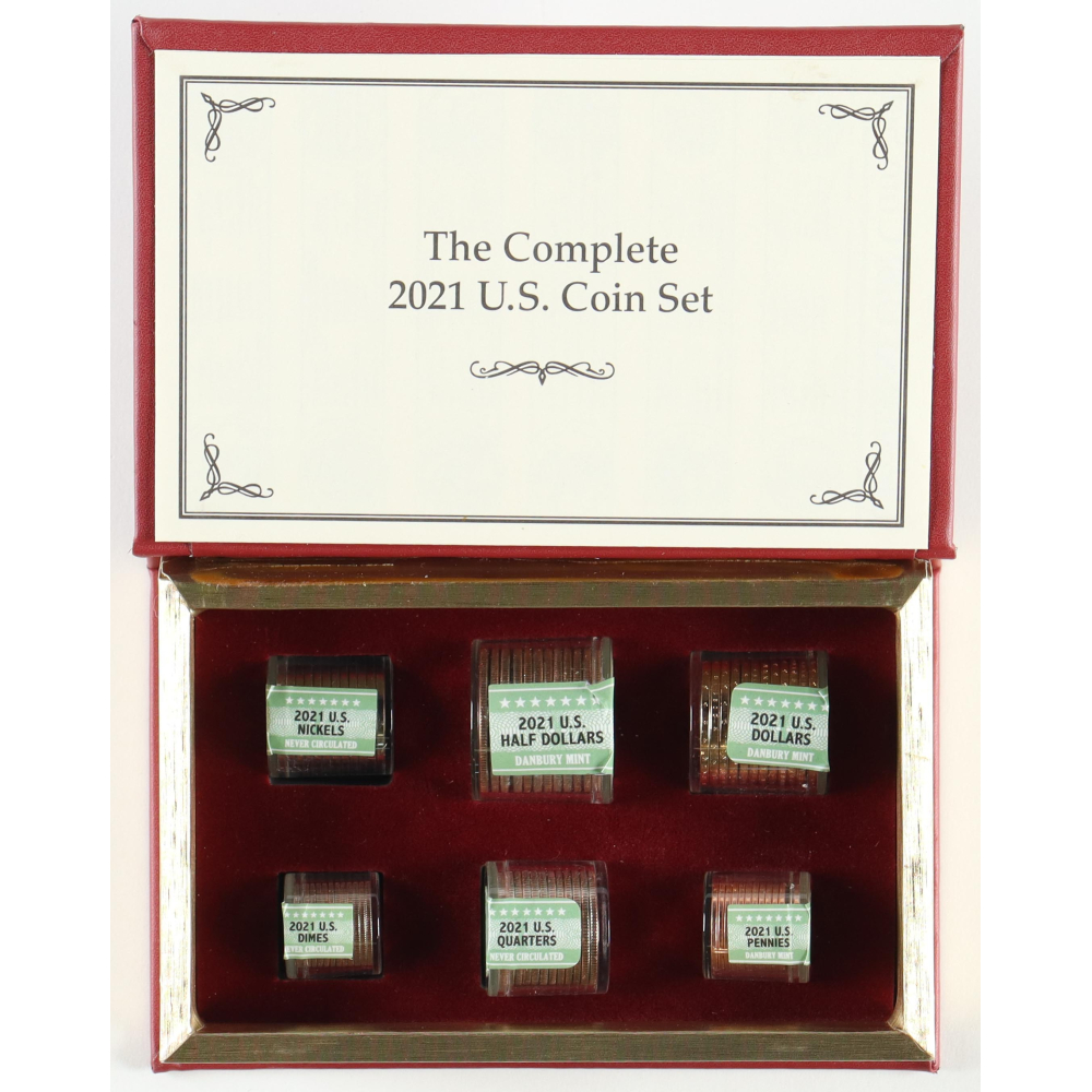 2021 Complete US Sealed Coins Set in Presentation Box | Pristine Auction