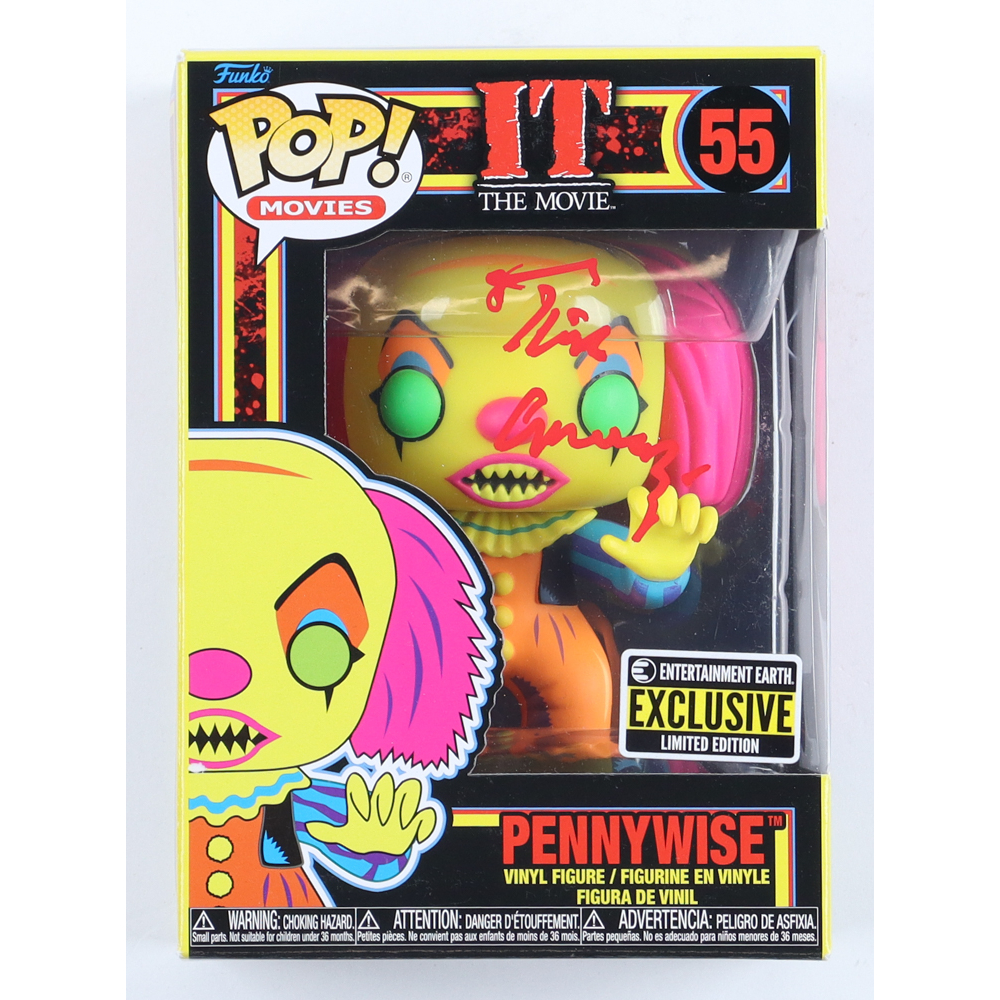 Tim Curry Signed "IT The Movie" #55 Funko Pop! Vinyl Figure (Beckett ...
