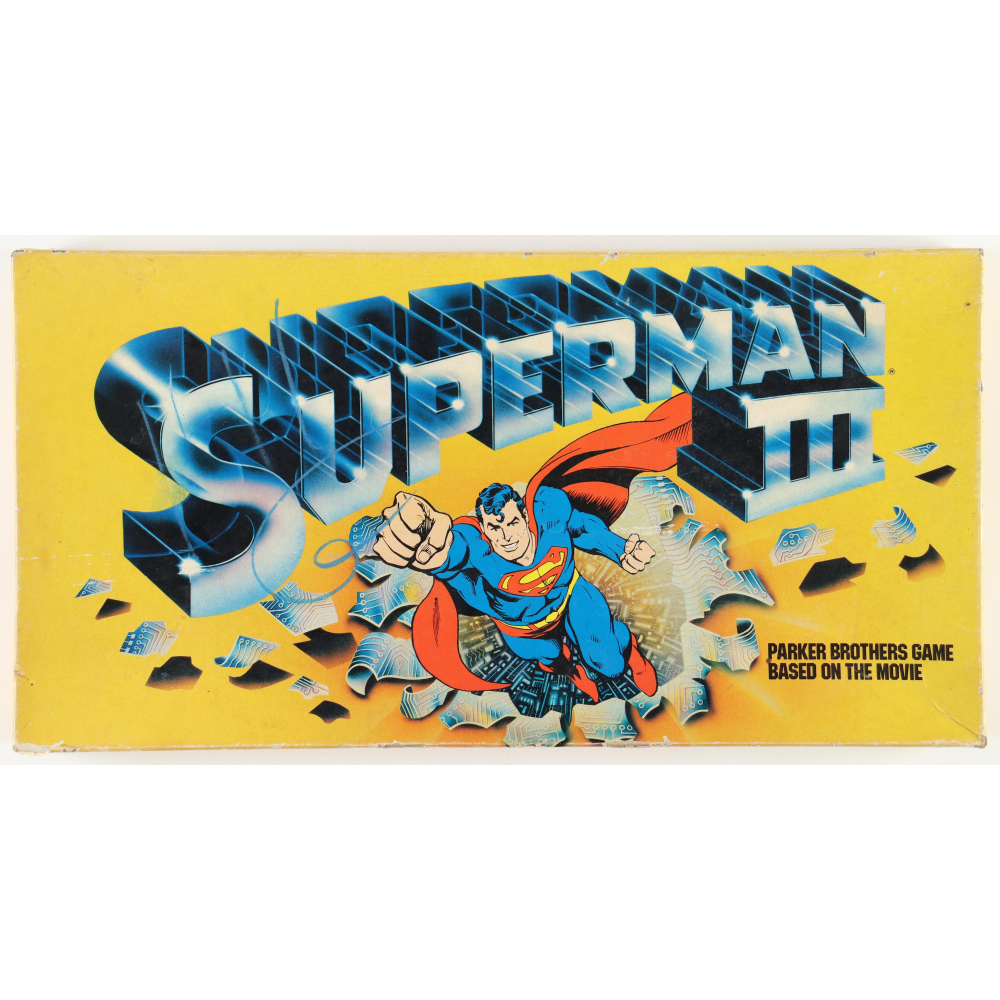 Vintage 1982 "Superman III" Board Game In Original Packaging | Pristine ...