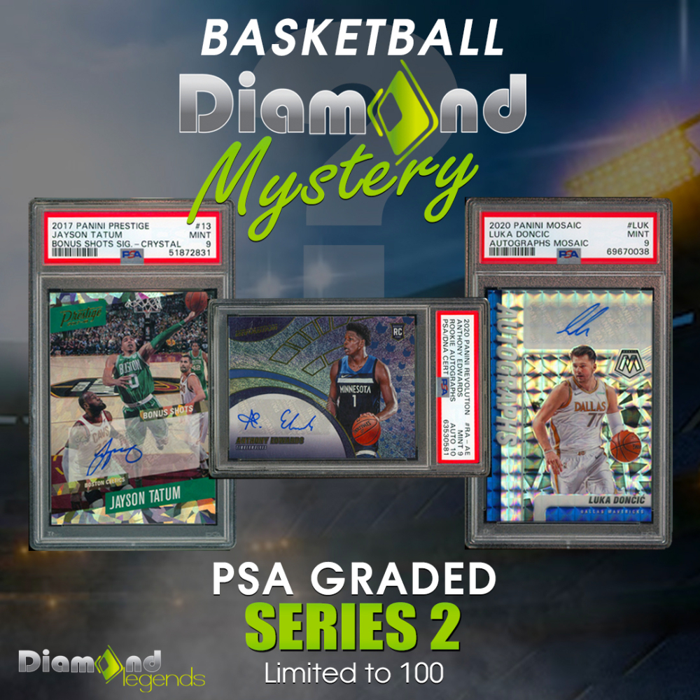 Diamond Mystery Presents PSA Mystery Box Basketball Series 2 Mystery ...