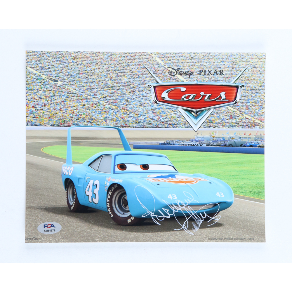 Richard Petty Signed Disney "Cars" 8x10 Photo (PSA) | Pristine Auction