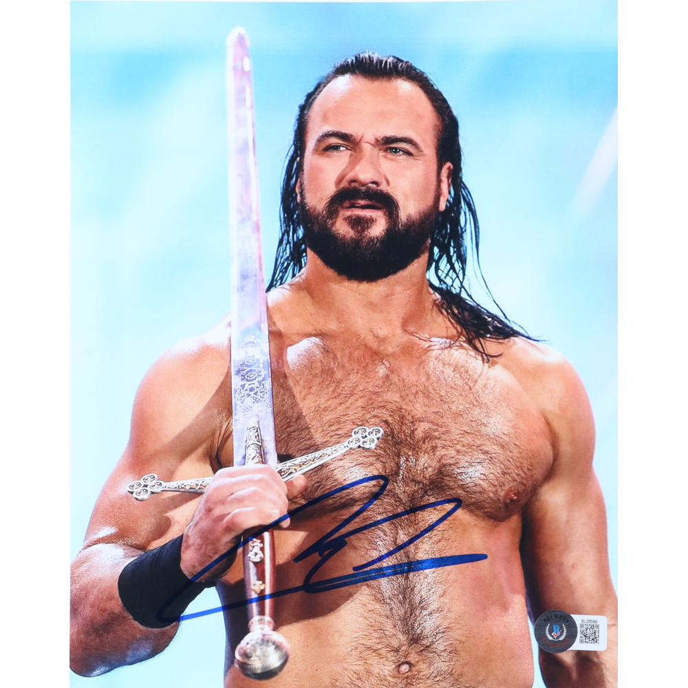 Drew McIntyre Signed WWE 8x10 Photo (Beckett) | Pristine Auction