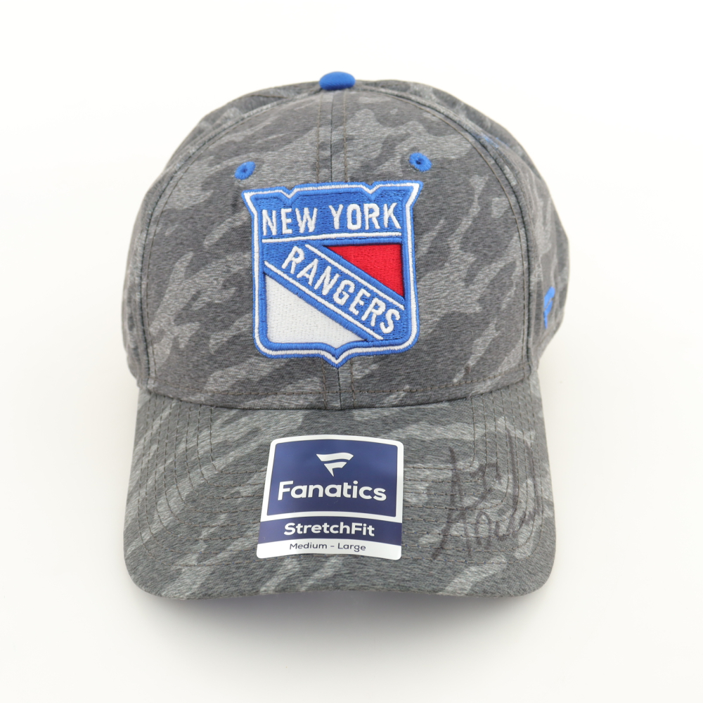 Tony DeAngelo Signed Rangers Fitted Baseball Hat (Steiner) | Pristine ...