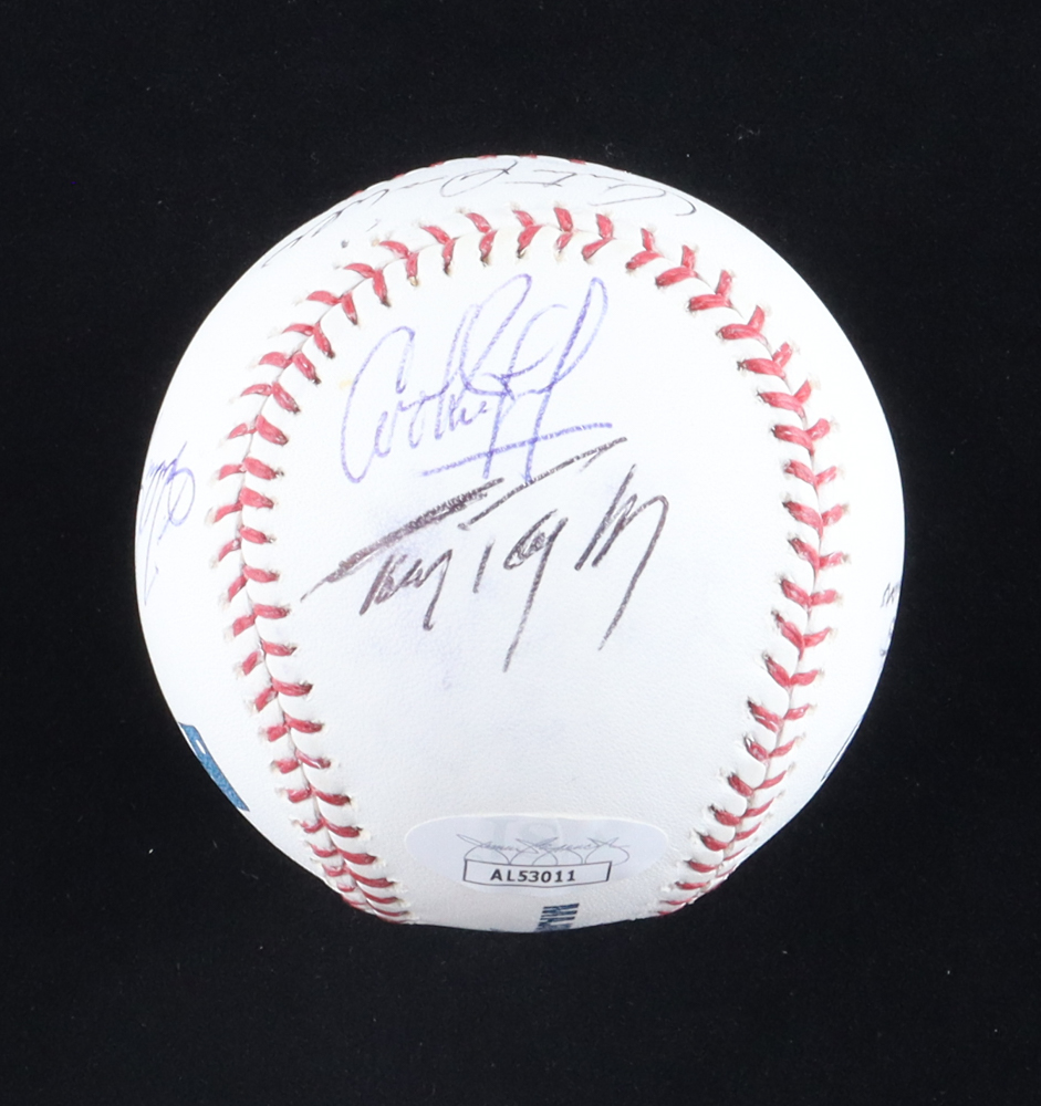 OML Baseball Signed by (6) with Orestes Destrade, Cookie Rojas, Minnie ...