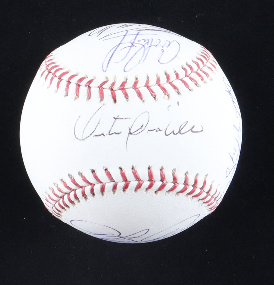 OML Baseball Signed by (6) with Orestes Destrade, Cookie Rojas, Minnie ...
