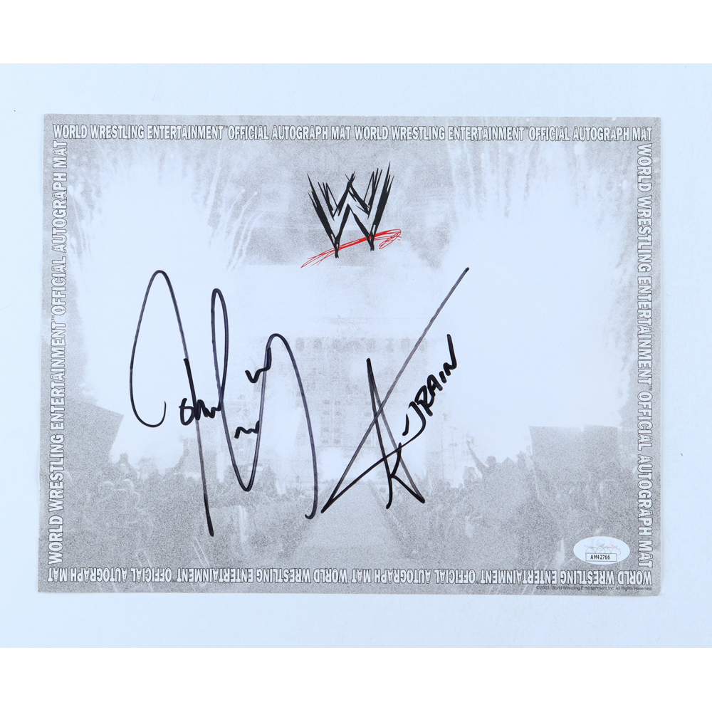 John Cena & A-Train Signed WWE 8x10 Photo (JSA) | Pristine Auction