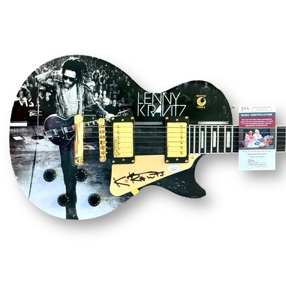 Lenny Kravitz Signed Custom Autograph Edition 39" Electric Guitar (JSA ...