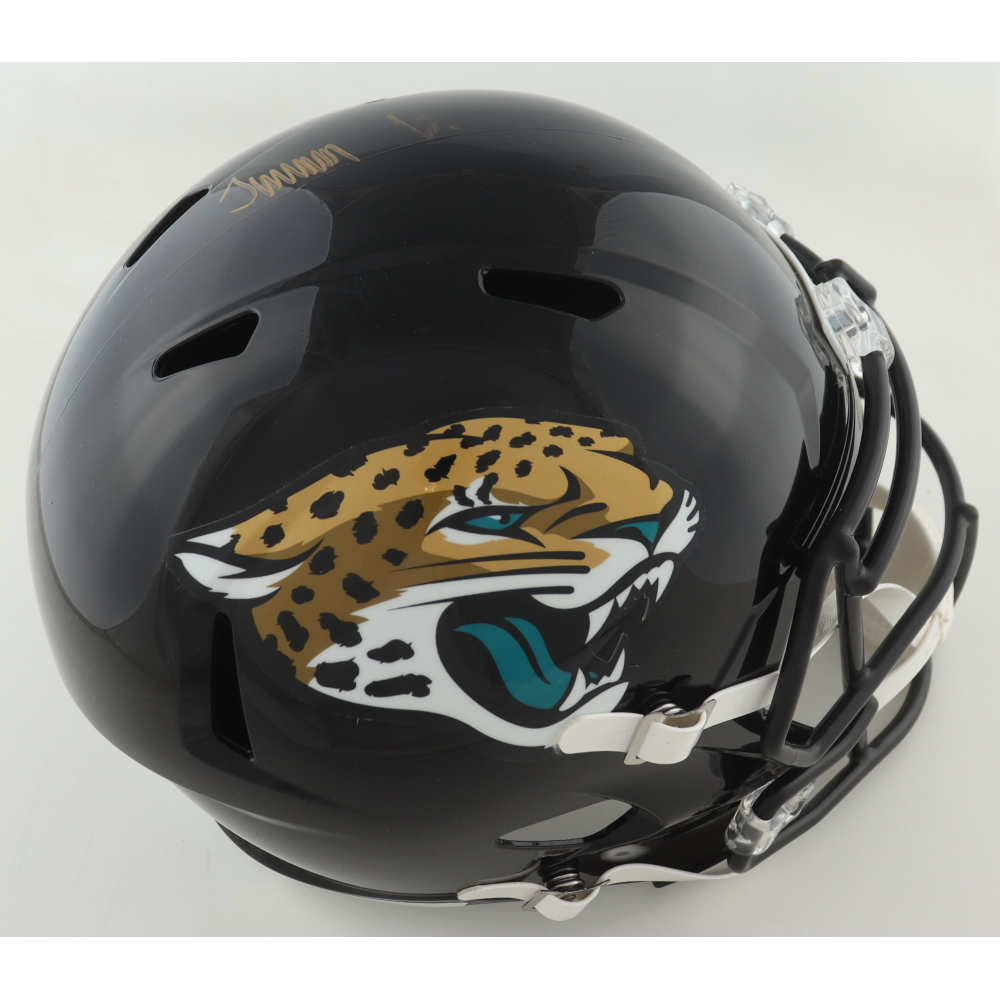 Travon Walker Signed Jaguars Full-Size Speed Helmet (Fanatics ...