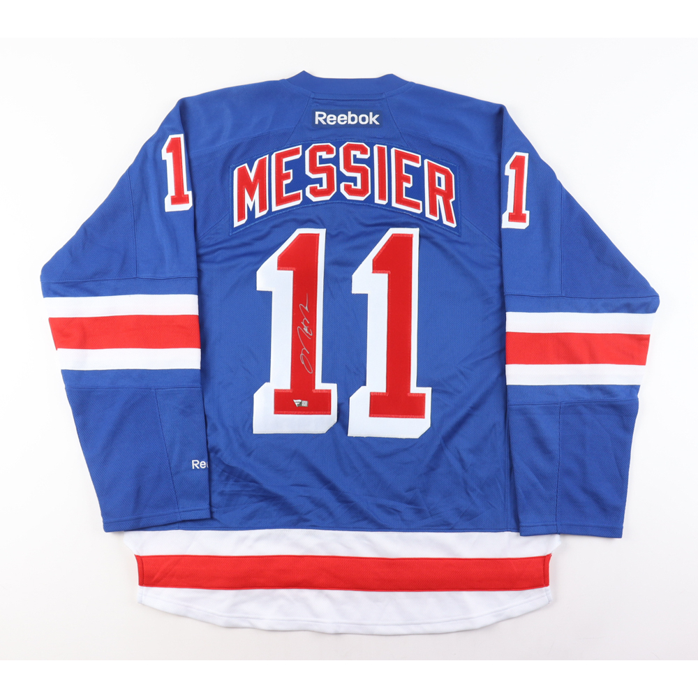 Mark Messier Signed Rangers Captain Jersey (Fanatics) | Pristine Auction