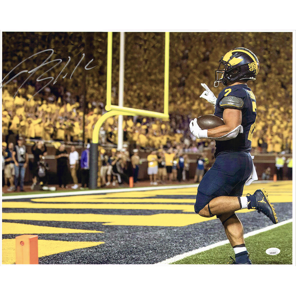 Blake Corum Signed Michigan Wolverines 16x20 Photo (JSA) | Pristine Auction