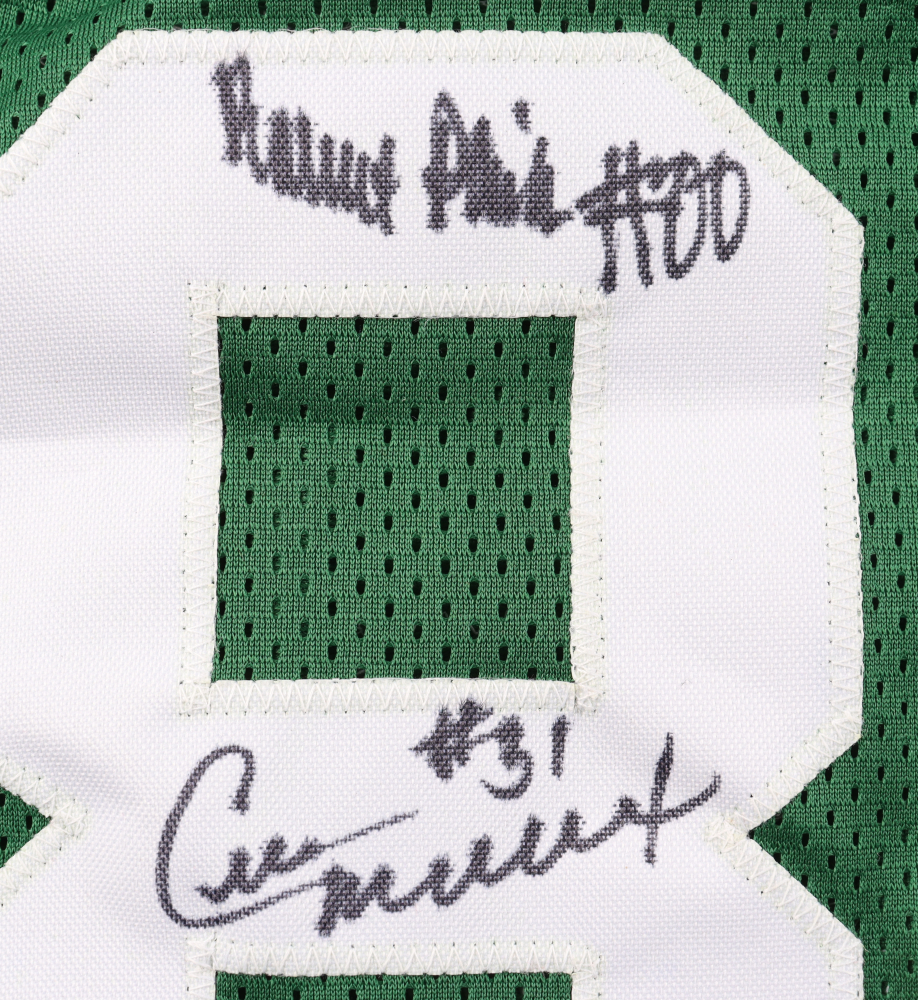 1984 NBA Champions Jersey Signed By (6) with Larry Bird, Robert Parish ...