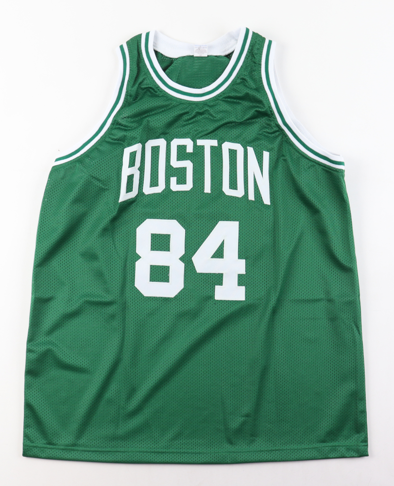 1984 NBA Champions Jersey Signed By (6) with Larry Bird, Robert Parish ...