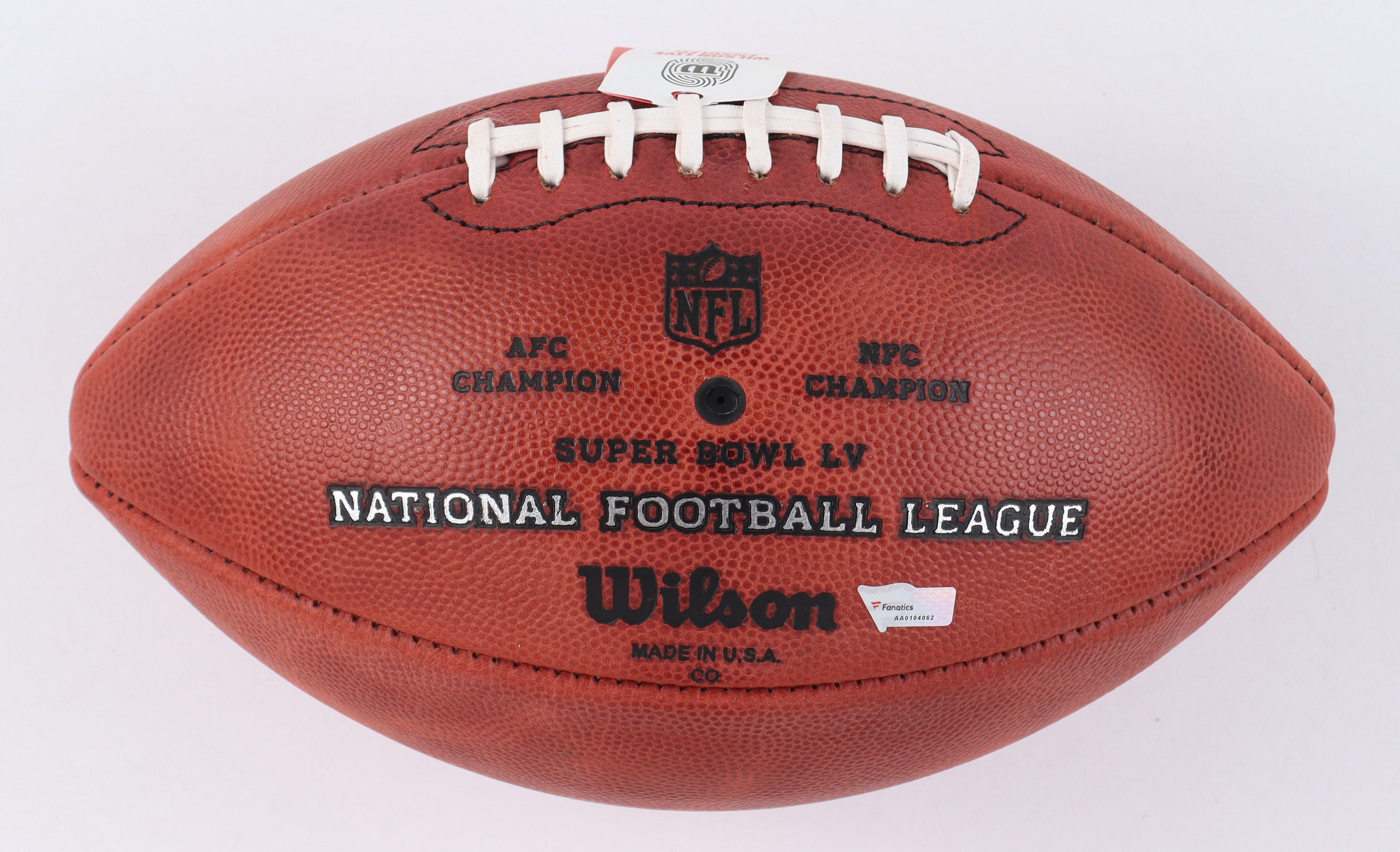 Tom Brady Signed "The Duke" Super Bowl LV Official NFL Game Ball ...