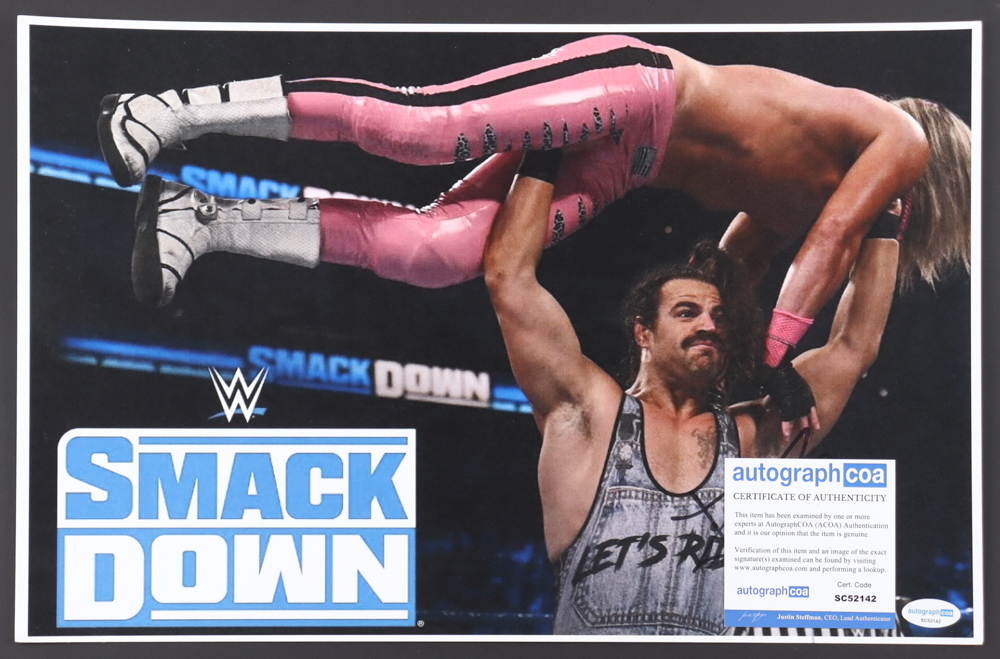 Rick Boogs Signed WWE 11x17 Photo (ACOA) | Pristine Auction