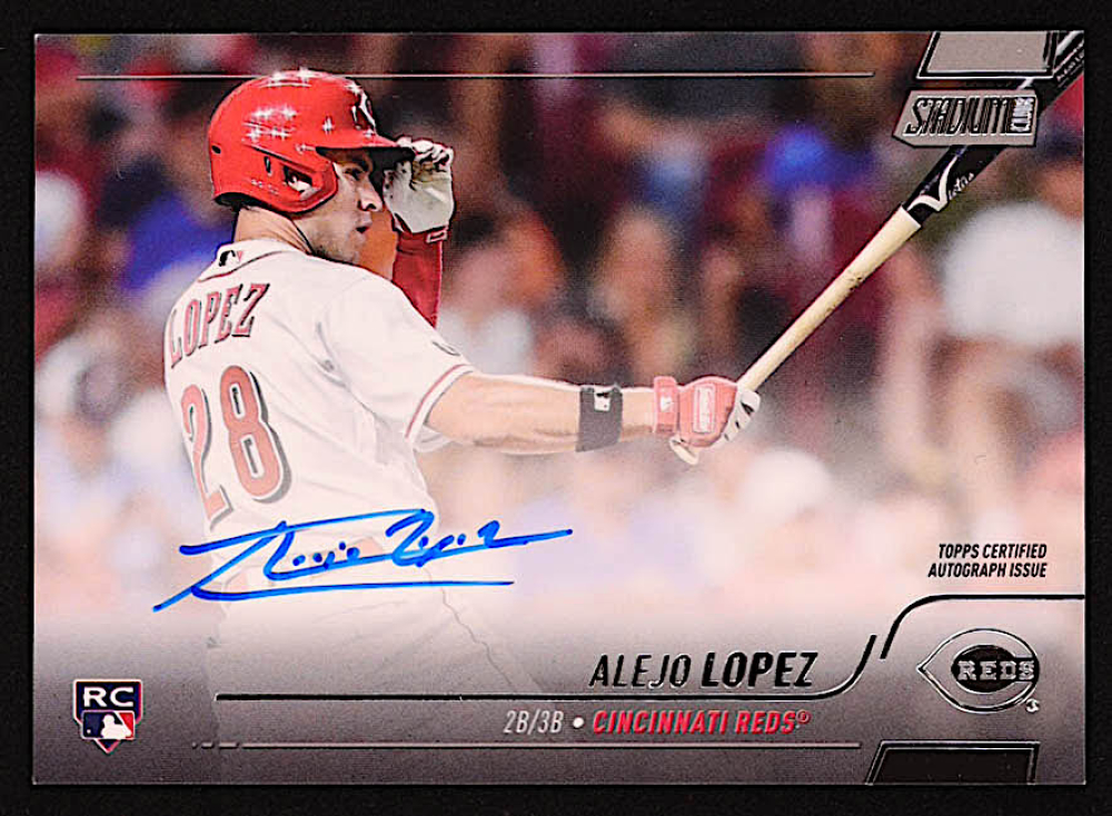 Alejo Lopez 2022 Stadium Club Autographs #SCBAAL RC | Pristine Auction