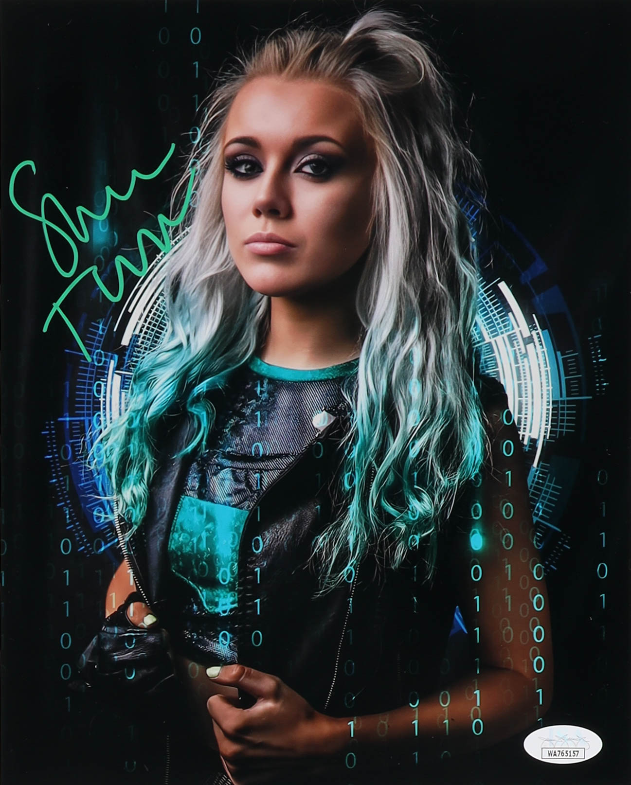 Stevie Turner Signed WWE NXT 8x10 Metallic Photo (JSA) | Pristine Auction