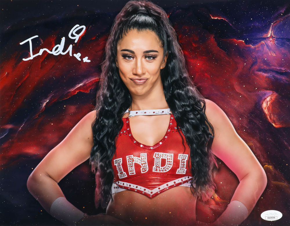Indi Hartwell Signed WWE 11x14 Photo (JSA) | Pristine Auction